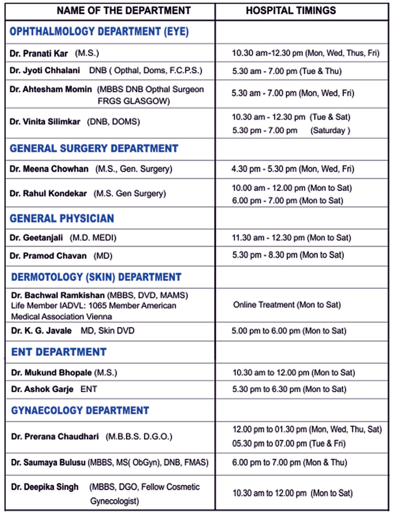Doctor-Timing – Lion Hospital