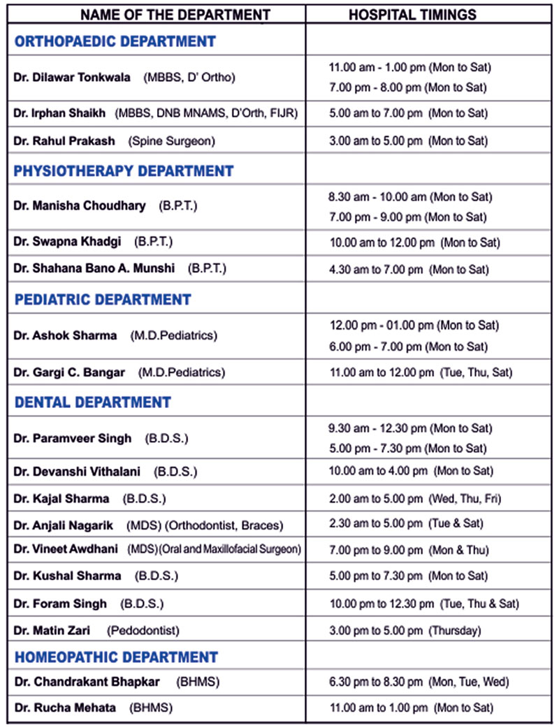 Doctor-Timing – Lion Hospital